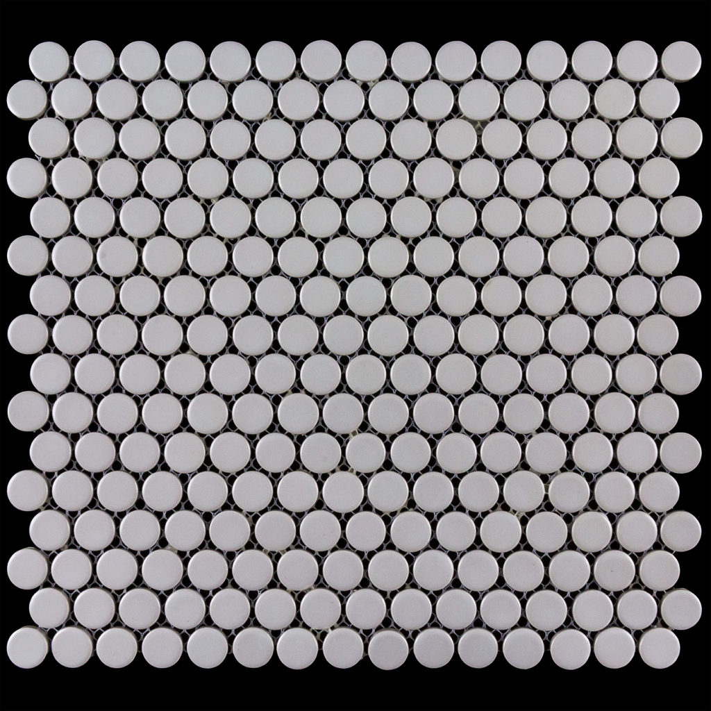 WHITE MATTE PENNY ROUND - Optimum Home Solutions, LLC